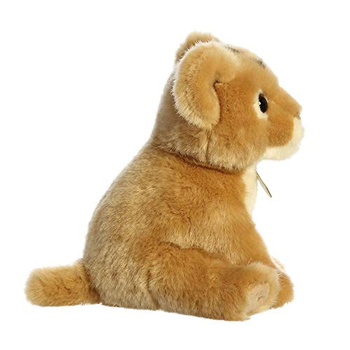 Aurora® Adorable Miyoni® Tots Lion Cub Stuffed Animal - Lifelike Detail - Cherished Companionship - Brown 8.5 Inches