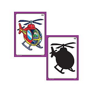 Super Duper Publications | Shadow Match-Ups Fun Deck Flash Cards | Educational Learning Resource for Children