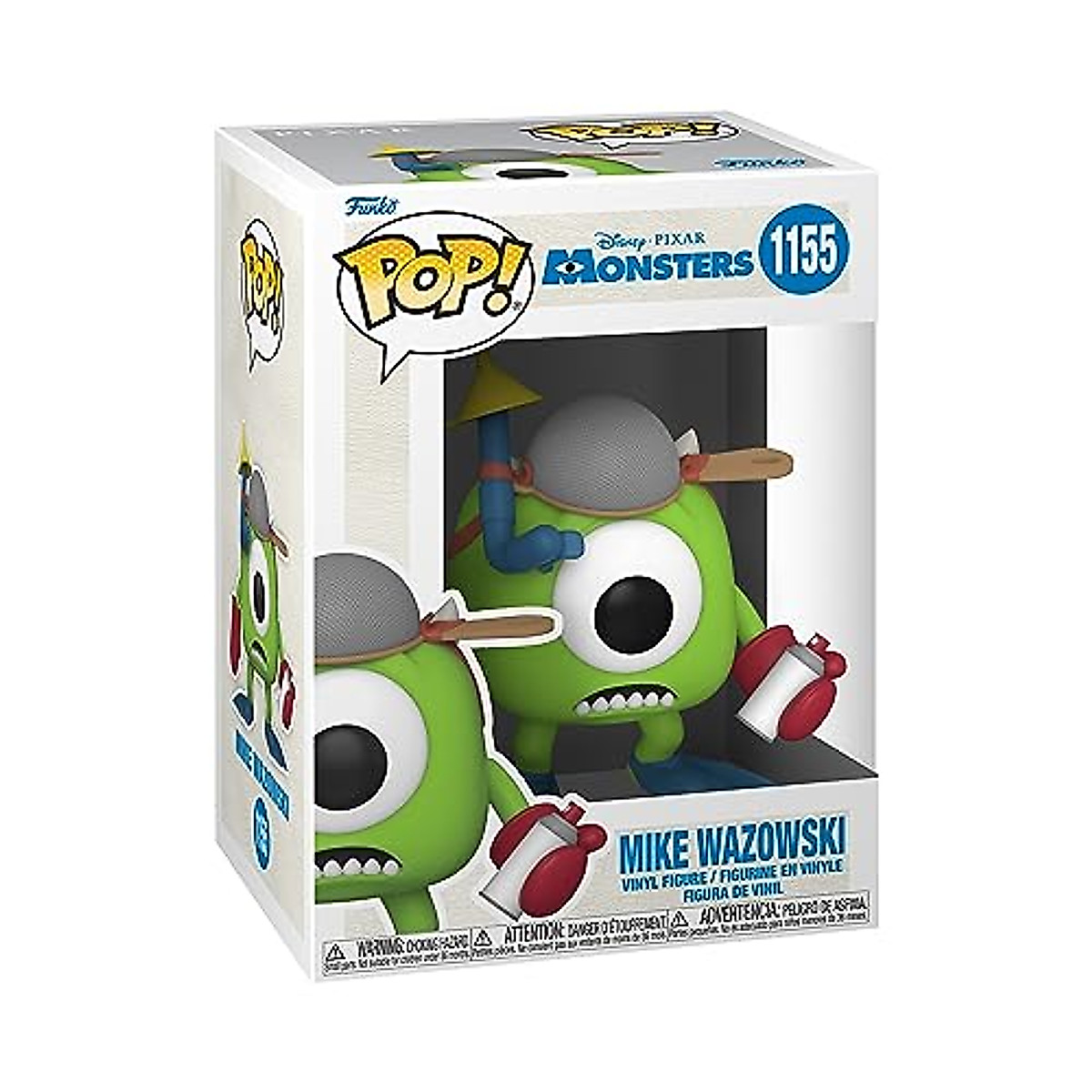 Funko POP Disney: Monsters Inc 20th - Mike with Mitts,Multicolor,One Size,57743