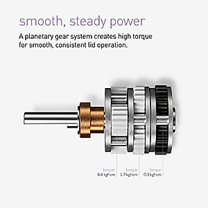 simplehuman 45 Liter / 12 Gallon Semi-Round Automatic Sensor Trash Can, Brushed Stainless Steel