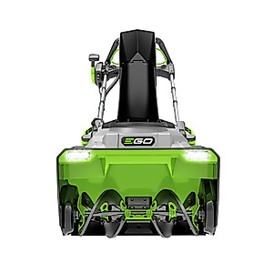 EGO Power+ SNT2125AP Auger Propelled 21'' Snow Blower with (2) 7.5Ah Batteries and Dual Port Charger Green