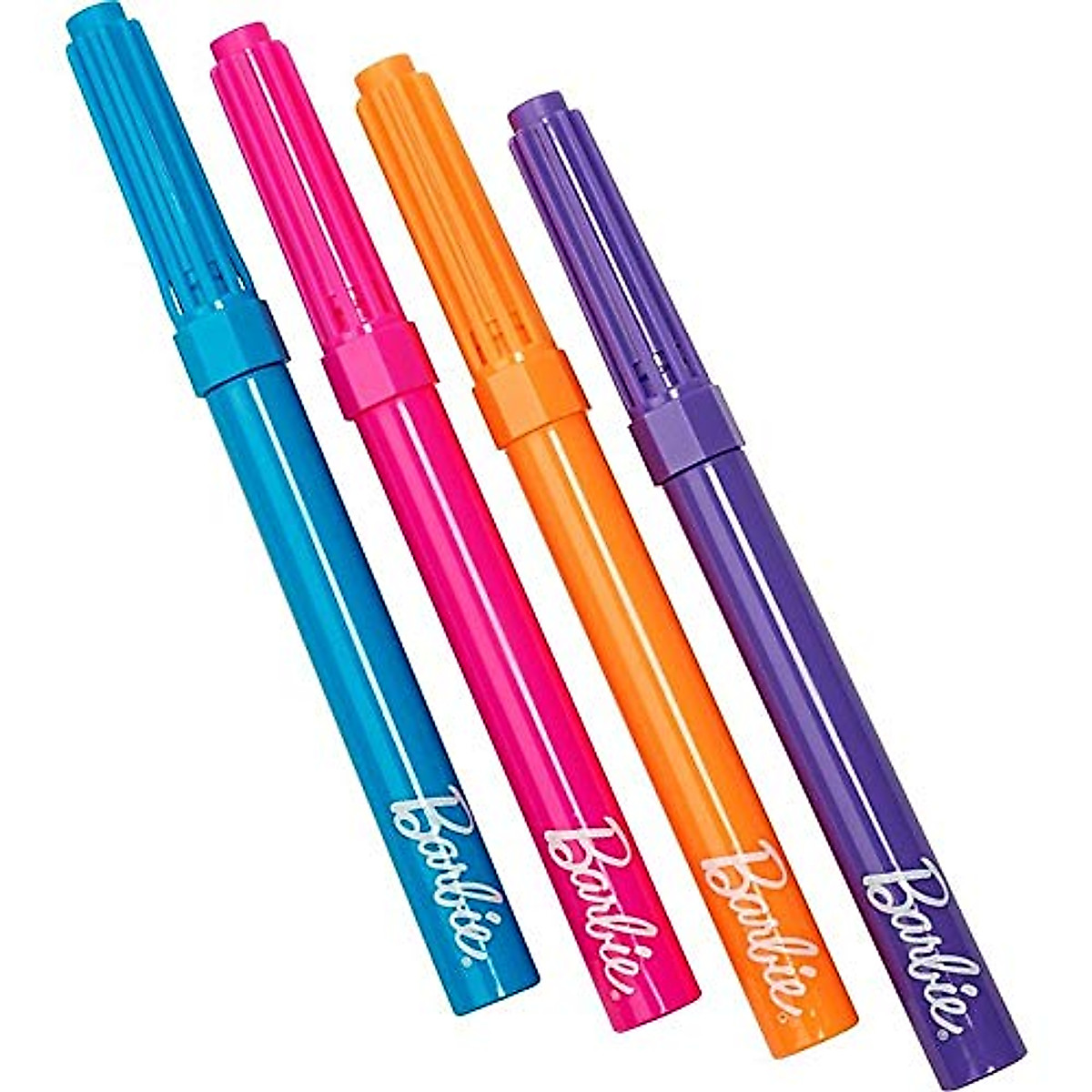 Replacement Markers for Barbie ~ Barbie Airbrush Designer ~ CLD91 ~ Replacement Markers in Purple, Pink, Orange & Blue
