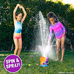 Hasbro Hungry Hungry Hippos Splash – Lawn Water Toys Sprinkler Game for Kids