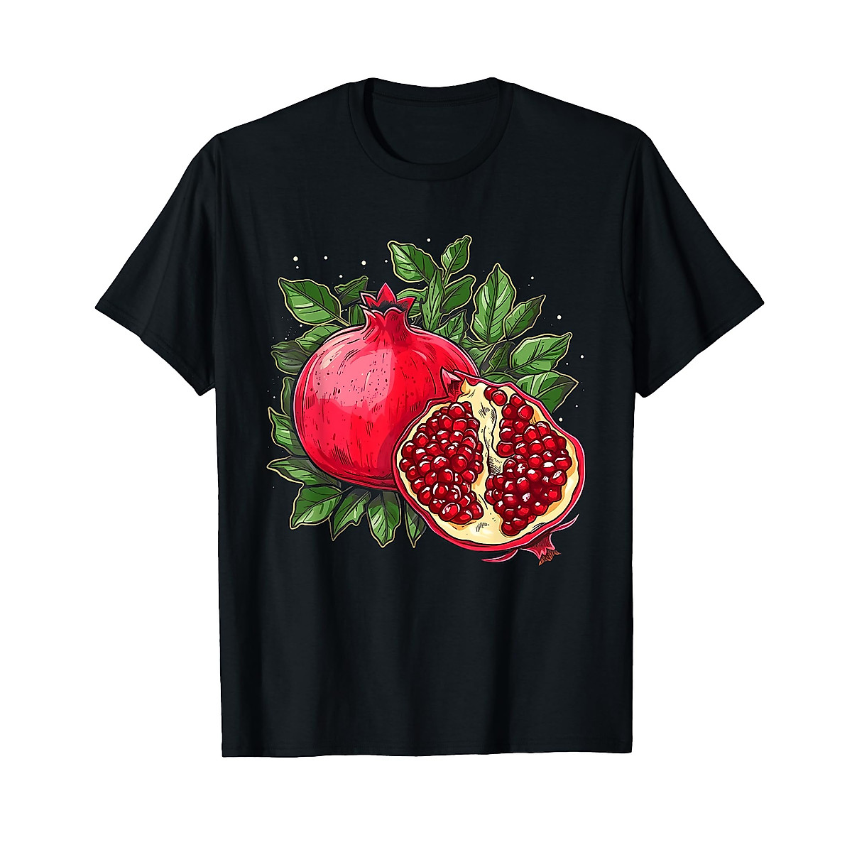 Retro Style Pomegranate T-Shirt