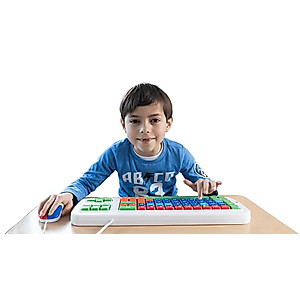 Clevy Kids Mouse - Colorful Ergonomic USB Computer and Laptop Kids Mouse for School and Home Computer Use - Wired Children Friendly - Compatible with Windows, macOS, Chromebook