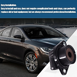 CULMKARI Positive Crankcase Ventilation Valve PCV Valve Fits for 2011-2019 Chrysler 200 300 Dodge Challenger Avenger Cherokee Wrangler Ram 1500 C/V 3.6L Replaces 68083202AC 68083202AB