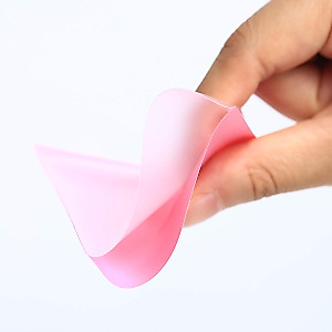 DeELF 500 ct TCG Standard Card Sleeves Bulk Deck Protector Standard Card Sleeves Cord for Collectible Gaming Cards (Pink Matte)