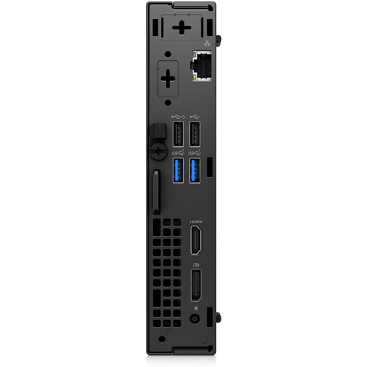 Dell OptiPlex 3000 Desktop Computer - Intel Core i5 12th Gen i5-12500T Hexa-core (6 Core) 2 GHz - 8 GB RAM DDR4 SDRAM - 256 GB M.2 PCI Express NVMe 3.0 x4 SSD - Micro PC - Black