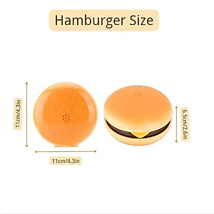 Landline Phone, Hamburger Cheeseburger Burger Phone Telephone Cute Telephones Landline Corded Phone Desktop Phone for Home Hotel Office Decoration Kids Gift