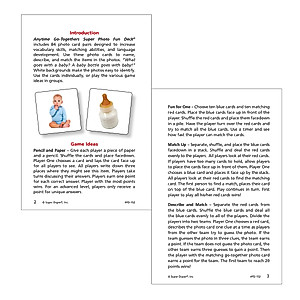 Super Duper Publications | Anytime Go-Togethers Photo Fun Deck Flash Cards | Educational Learning Resource for Children