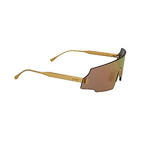 FENDI Shield Sunglasses FF0440S 0000J Gold 99mm 440