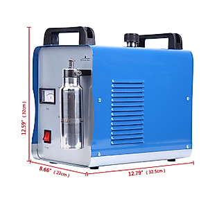 PanelTech Oxygen Hydrogen Gas Flame Generator Acrylic Polisher Portable 350W 75L Polishing Machine