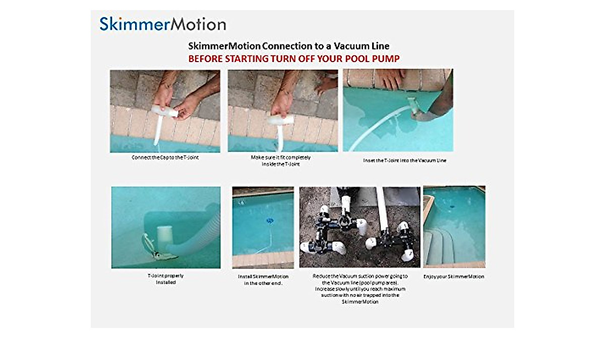 SkimmerMotion Cap Plug - Direct Pool Suction Connection