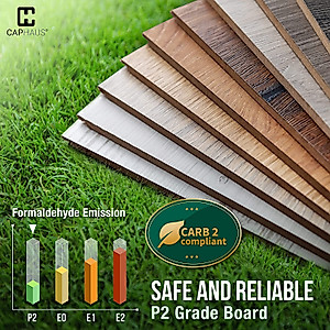 CAPHAUS 6 Tier Bookshelf, 24 Inch Width Free Standing Shelf, Bookcase Shelf Storage Organizer, Industrial Book Shelves for Home Office, Living Room, Kitchen, Black Shelves & Metal Frame