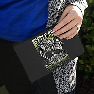 GRAPHICS & MORE Beetlejuice Group Band Pencil Pen Organizer Zipper Pouch Case