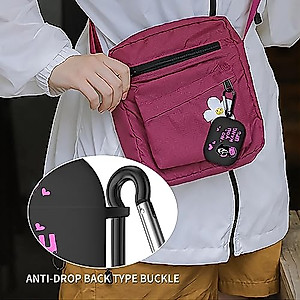 Buewutiry Scream Ghost Compatible with Airpods Pro 2nd Generation Case Cover - Ghostface for Airpods Pro Case Cute for Women&Men - Cool Funny for Airpods Pro 2 Case Cover with Keychain (Black)