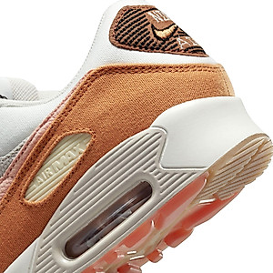 Nike Men's Air Max 90 SE Fashion Sneakers, Sail/Lt Madder Root, 13