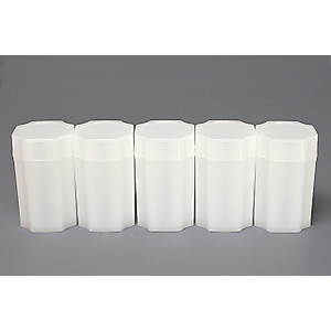 Airtight Silver Round Coin Tube 5 Pack