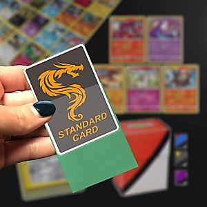 200Pcs Trading Card Sleeves Top Loader,Penny Card Sleeves Fit for Magic,MTG and Yugioh Cards, Baseball,Football, Baskteball Cards(Green)