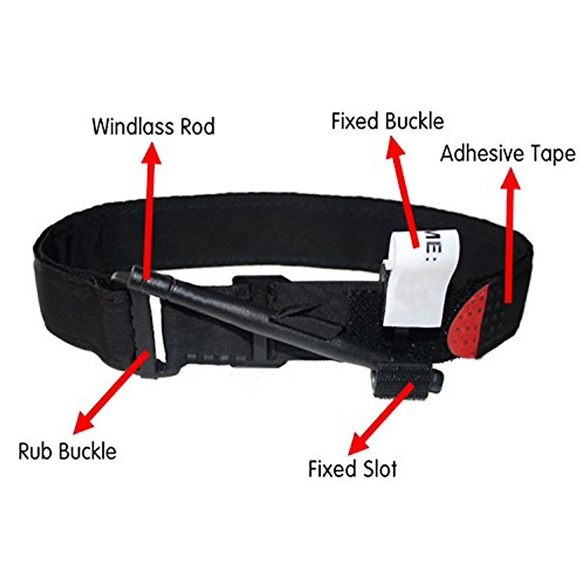 Tourniquet: Combat Medical Tourniquet, Emergency Tourniquets, Military Tourniquet for First Aid, Bleeding Control, Hemorrhage Control, School Training, Severe Emergencies or Occluding Blood Flow