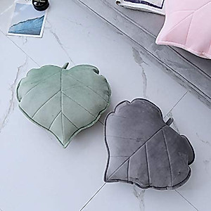 3D Leaves Household Sofa Pillow Decoration(Green)