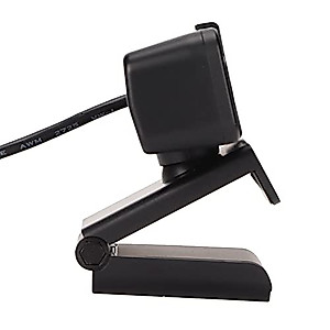 Shanrya PC Camera, Webcam Rotatable Flexible for Vista for Win7 for Win10