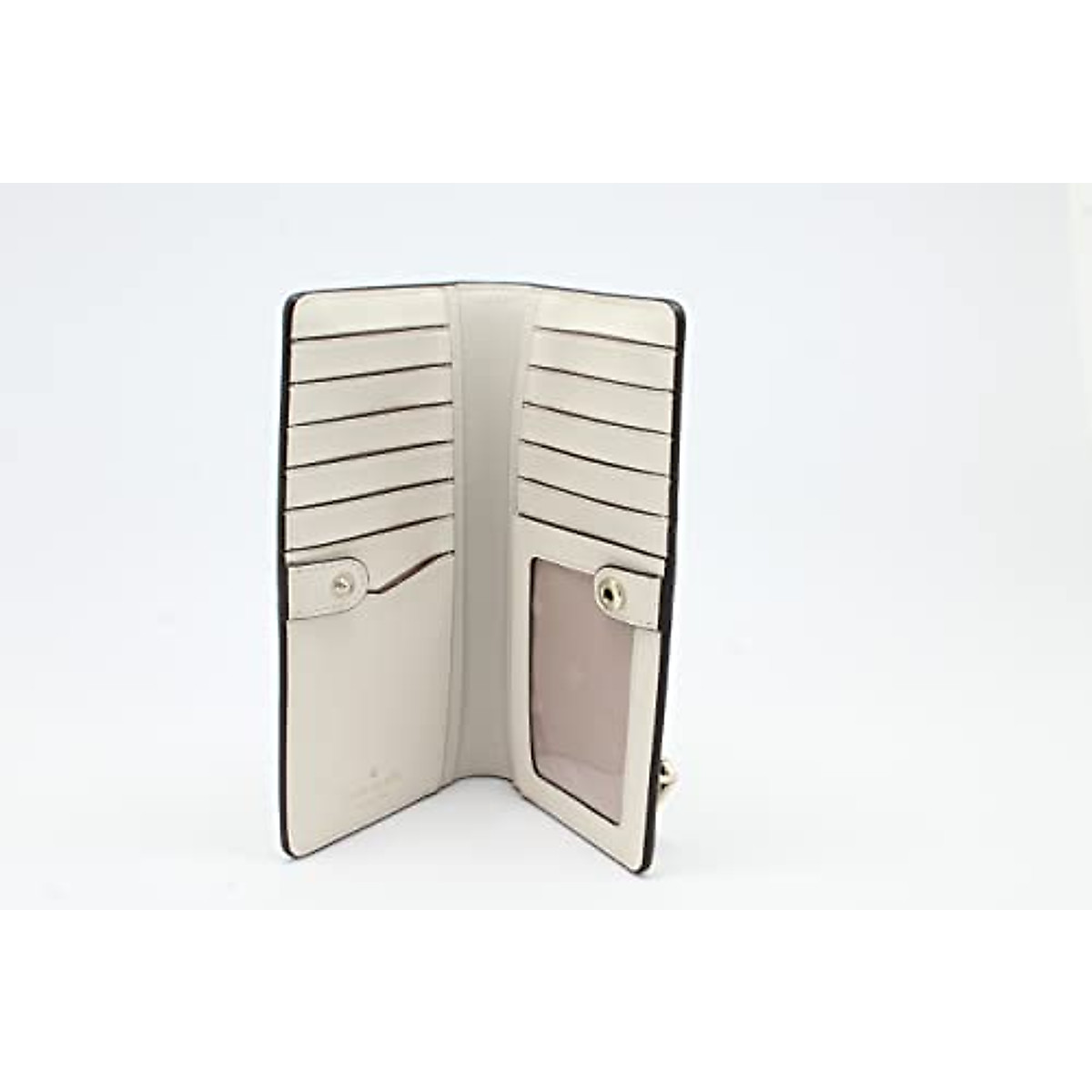 Kate Spade New York Staci Large Slim Bifold Wallet (Parchment)