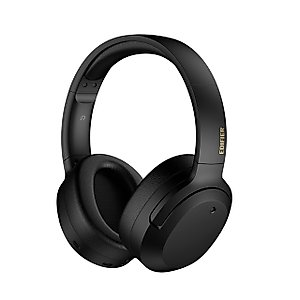 Edifier W820NB Plus Over-Ear Active Noise Cancelling Headphones, Clear Calls with Deep Noise Reduction,Bluetooth Headphones with LDAC for Hi Res Wireless Audio Comfortable Fit, Bluetooth 5.2 Black