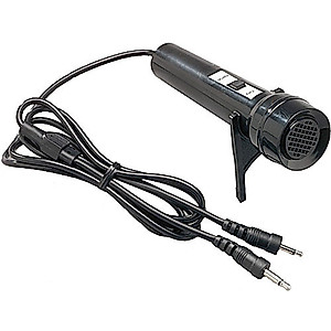 HamiltonBuhl DY-5 Dual Jack Cardioid Dynamic Cassette Microphone, Ideal for Ue with HamiltonBuhl HA-802 Classroom Cassette Player, Built-in On/off Switch for Convenient Operation