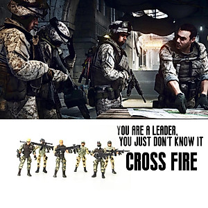 LIVELYOU Army Men and Zombie Action Figure Toys Realistic Battle Scene Zombie Toys Playset Collections Christmas Halloween Toys Gifts Decoration for Boys Adults Kids (12PCS) (Green)