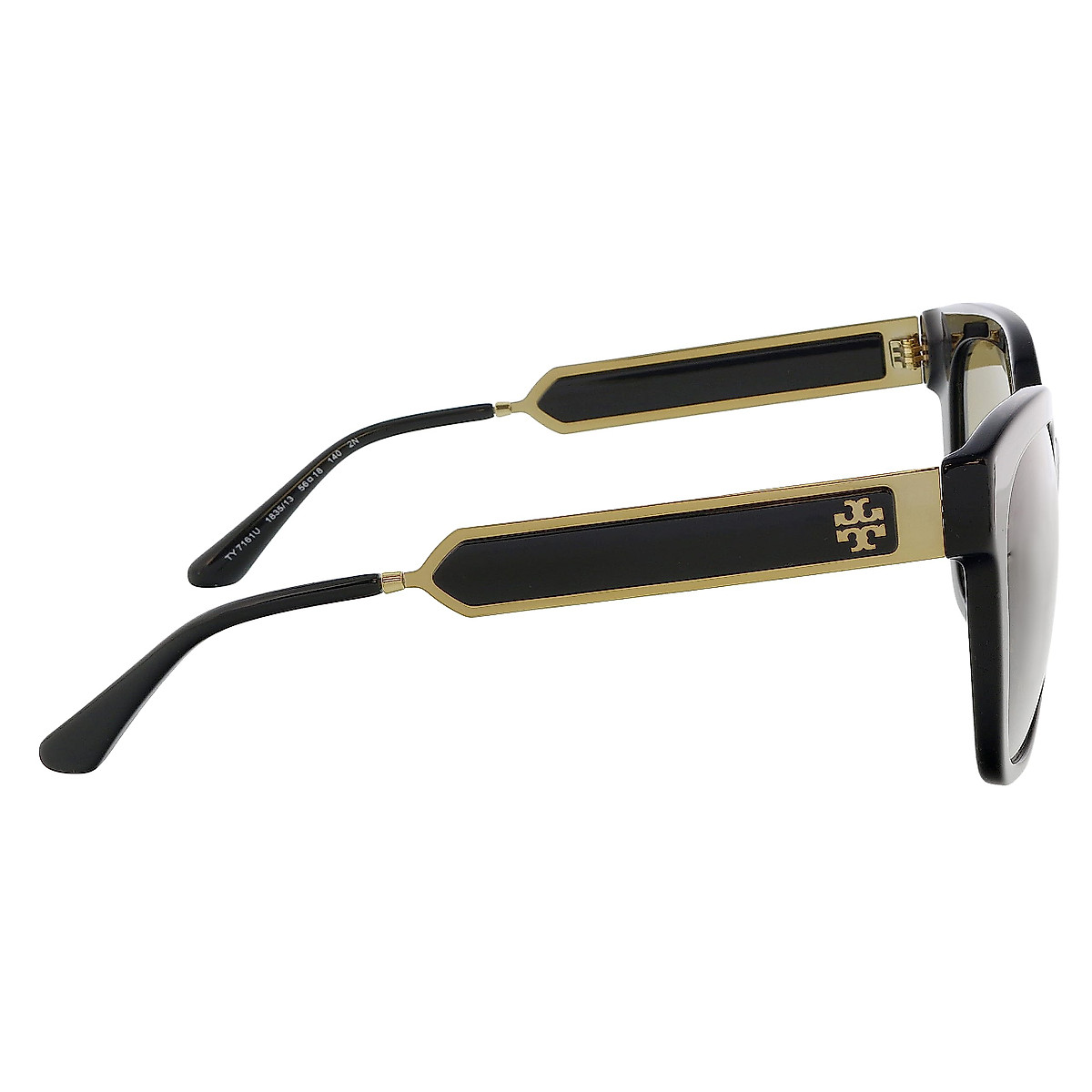 Tory Burch TY7161U Women's Sunglasses Black/Smoke Gradient 56