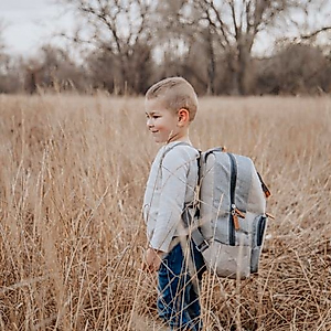 Out of the Woods Supernatural Paper Backpack Multi-Pocket Backpack with Vegan Paper – Washable Backpack with Zippered Body & Front Pocket – Sustainable, Ethical Backpack / Laptop Bag