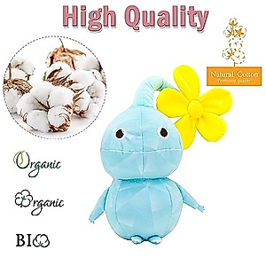 SAJISP 2023 Pikmin Plush-11.8inch Ice Pikmin Plushies Toy for Game Fans Gift Cute Stuffed Animal Doll for Kids Boys and Girls