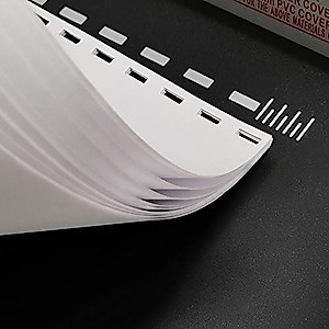 RAYSON SD1202 Comb Binding Machine, 19 Holes, Max Punching Letter Size, with Comb Set Binder for Daily Binding