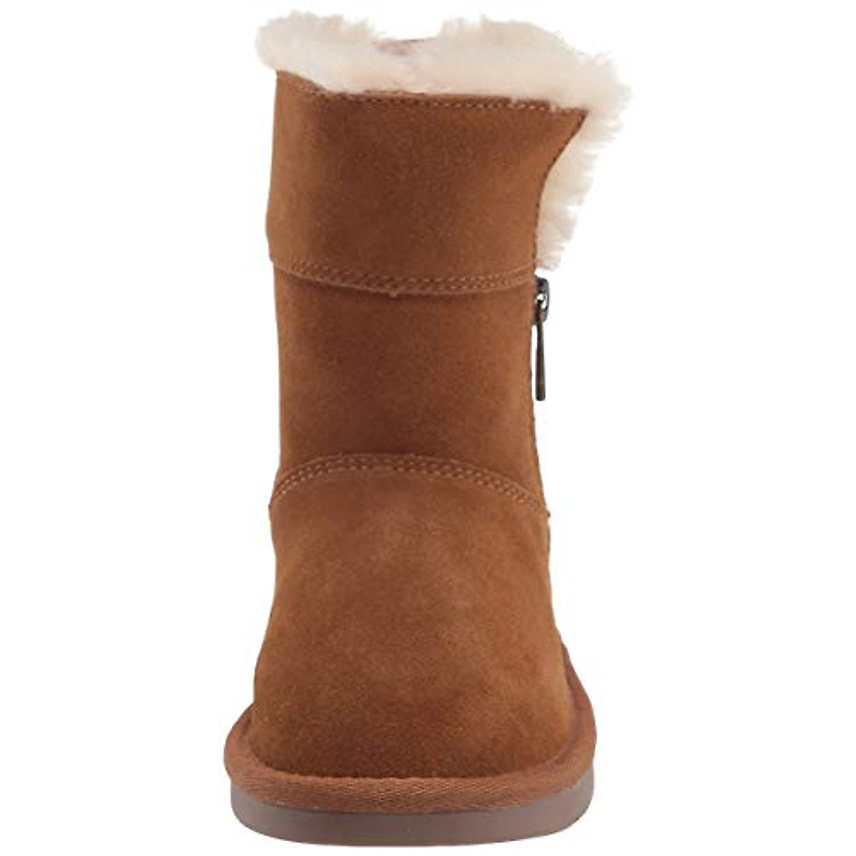 Koolaburra by UGG Unisex-Child Aribel Short Boot, Chestnut, 11 Little Kid US