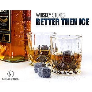 EMCOLLECTION Whiskey Glasses for Men
