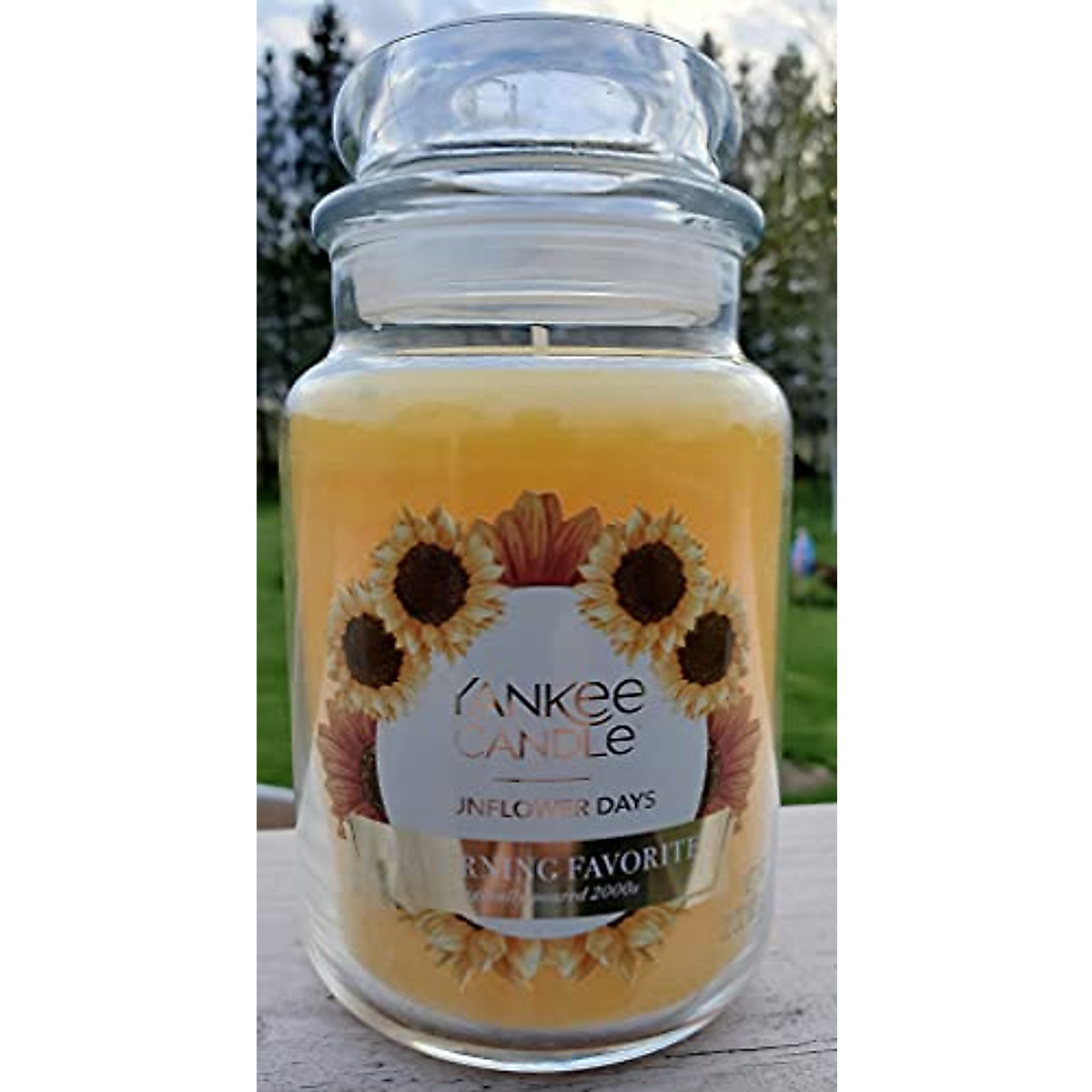 Yankee Candle Sunflower Days Returning Favorite Large Jar
