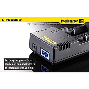 Nitecore i2 Intellicharge Charger for 18650 AAA AA Li-Ion/NiMH Battery