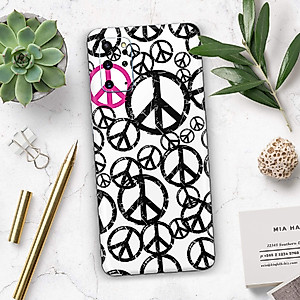 DesignSkinz Peace Collage Protective Vinyl Decal Wrap Skin Cover Compatible with The Samsung Galaxy S20 (Screen Trim & Back Glass Skin)