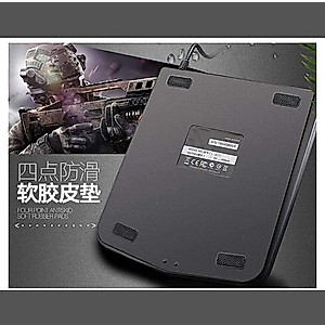 XYLXJ K11 Portable Gaming Keyboard 28keys, One-Hand Mechanical Gaming Keypad, With Wide Hand Rest Backlit for PC Game