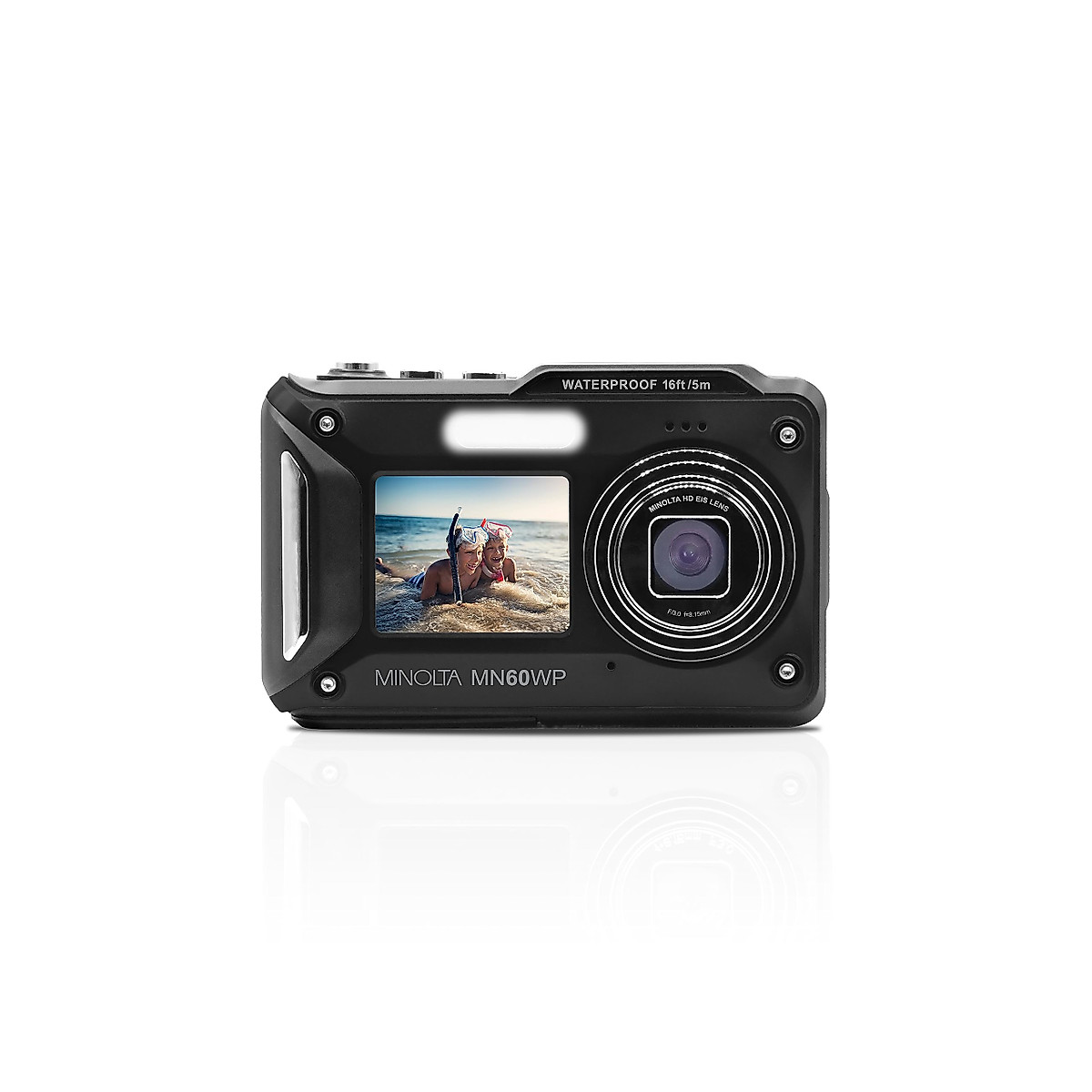 Minolta MN60WP 48MP / 4K Ultra HD Dual Screen Waterproof Digital Camera