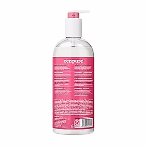 Renpure Rose Water Conditioner, 710ml, Plant Based Beauty, Soothes Scalp, Hydrates Hair, Nourishes, Free of Chemicals, For Women