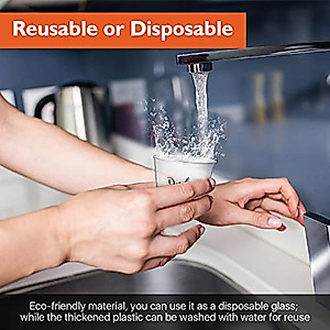 Aemygo 1 Oz Dirty 30 Shot Glasses, 100Pcs Disposable Hard Plastic Shot Cups, Dirty Thirty Birthday Party Favors Anniversary Wedding Decorations for Her and Him, Great for Whiskey