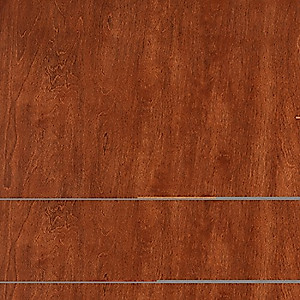 SEI Furniture Barrisdale Modern Farmhouse, Dining Table, Antique White, Whiskey Maple