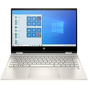 HP Pavilion x360 14" | 14-dw1010wm | FHD Touch | Processor: Intel Core i5-1135G7 | Memory: 8GB RAM | Storage: 256GB SSD | Silver | Windows 10 |