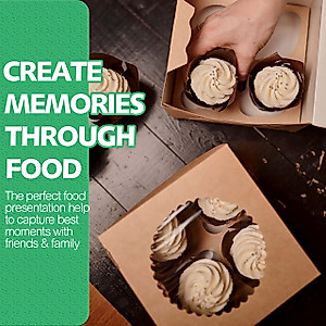 Anaeat Tulip Cupcake Liners Pack of 100, Paper Baking Cups & Muffin Liners Holders - Grease Resistant Cupcake Wrappers for Birthday, Party, Wedding, Christmas