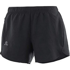 Salomon Women's Standard Cargo Shorts, Black, 2XL