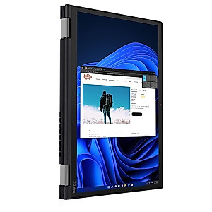 Lenovo ThinkPad X13 Yoga Gen 3 21AW002NUS 13.3" Touchscreen Convertible 2 in 1 Notebook - WUXGA - 1920 x 1200 - Intel Core i7 12th Gen i7-1255U Deca-core (10 Core) - 16 GB Total RAM - 16 GB On-Board