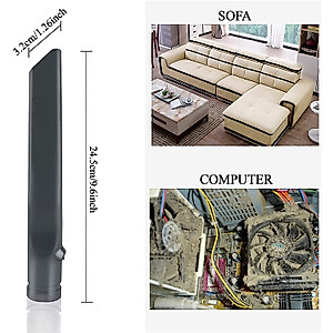 Vacuum Cleaner Accessories and Dryer Vent Cleaning Tool - Dust Brush Attachment Compatible with Dyson DC59 V6 V7 V8 V10 V11 V15 HouseHold Cleaning Tool Kit