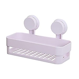 BESPORTBLE Rack for Storage Shelves Organizer Rack Suction Cup Basket Shower Caddy Wall Shower Storage Storage Rack Shelf Suction Cup Shelf Suction Cup Shower Shelf Suction Cup Storage Racks
